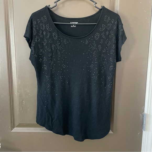 Apt. 9 | Tops | Apt 9 Black Short Sleeve Tee | Poshmark